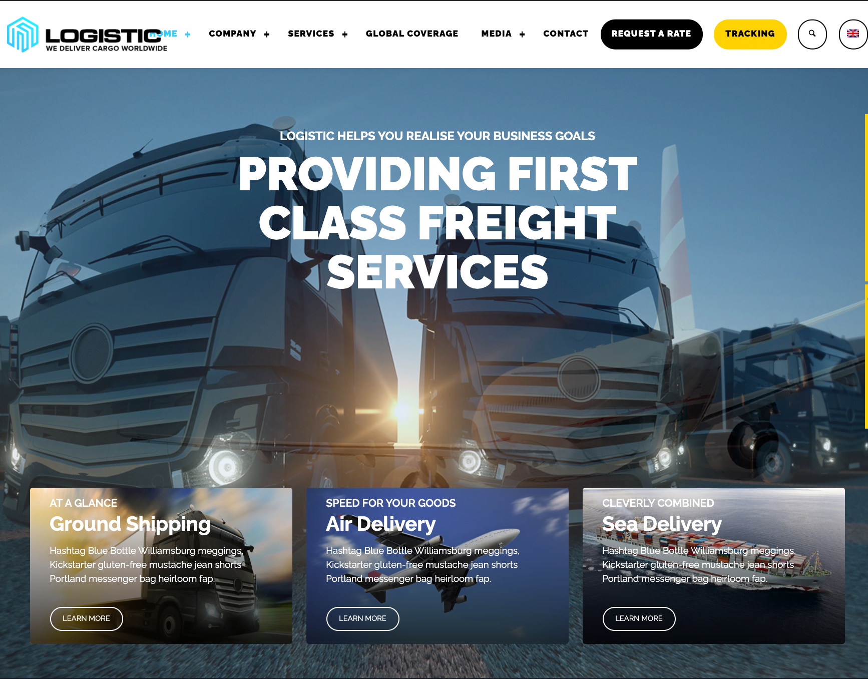 Custom Website Design - Online Freight Brokers Course